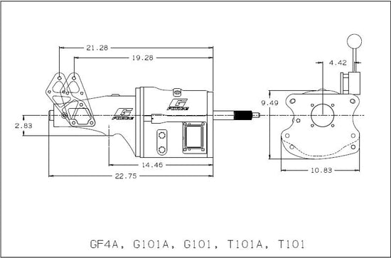 GForce G101a DogBox 4 Speed Transmission – Get GForce Parts