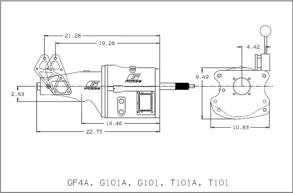 GForce G101a DogBox 4 Speed Transmission – Get GForce Parts